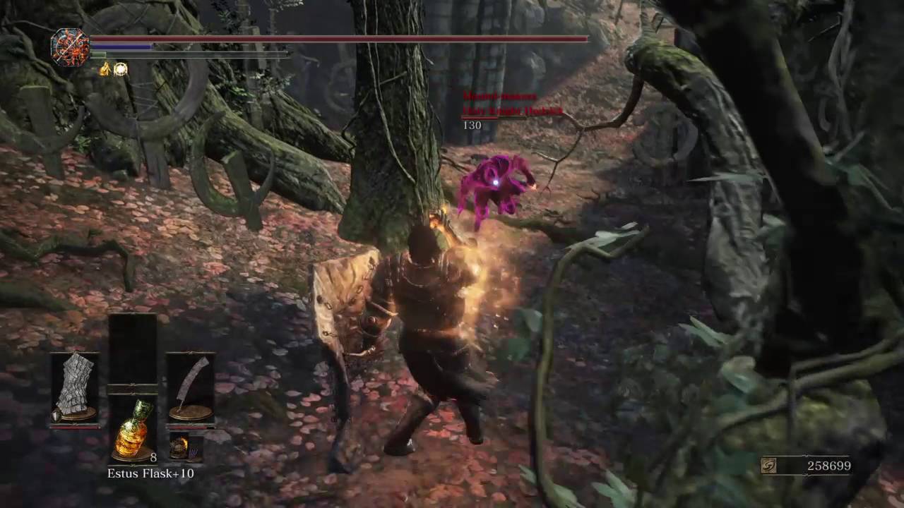 DARK SOULS III (PS4) - Mad Phantom Summon: Holy Knight Hodrick - YouTube