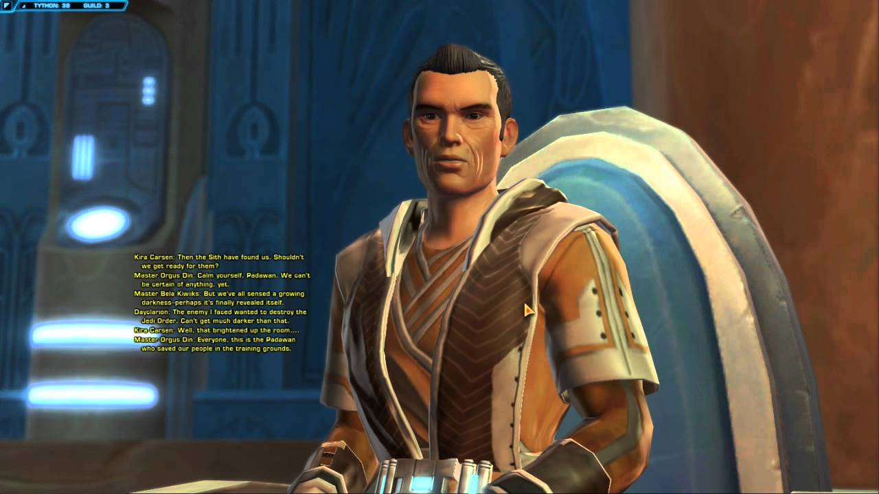 SWTOR Cathar Jedi Knight Tython Part 1.5 - YouTube
