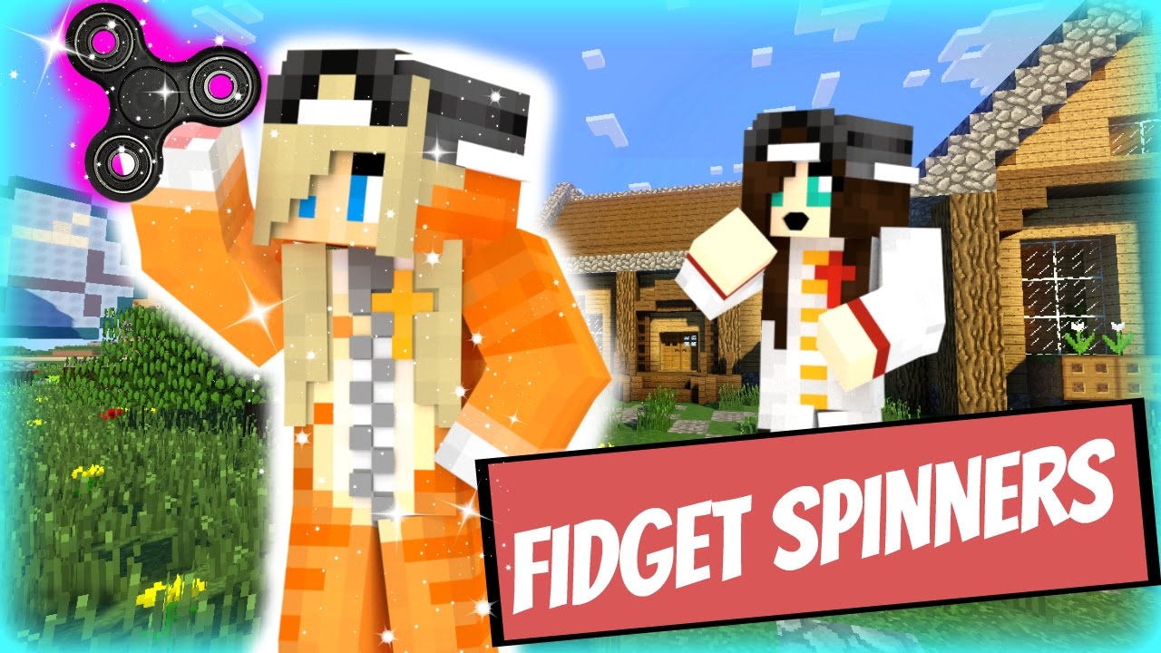 Minecraft Fidget Spinner Tricks! NEW 4K quality - YouTube