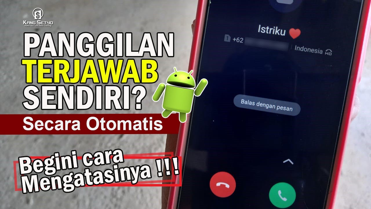 Cara Mengatasi Panggilan Telepon Terjawab Otomatis - YouTube