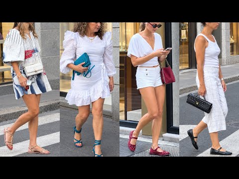 MOST ELEGANT ITALY SUMMER FALL LOOKS 2026 | BEAUTIFUL MILAN SEPTEMBER FASHION | LUXURY SHOPPING VLOG