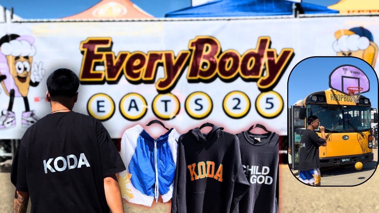Drew Koda Brings the Hoop Bus to Everybody Eats Festival | One of Bay ...