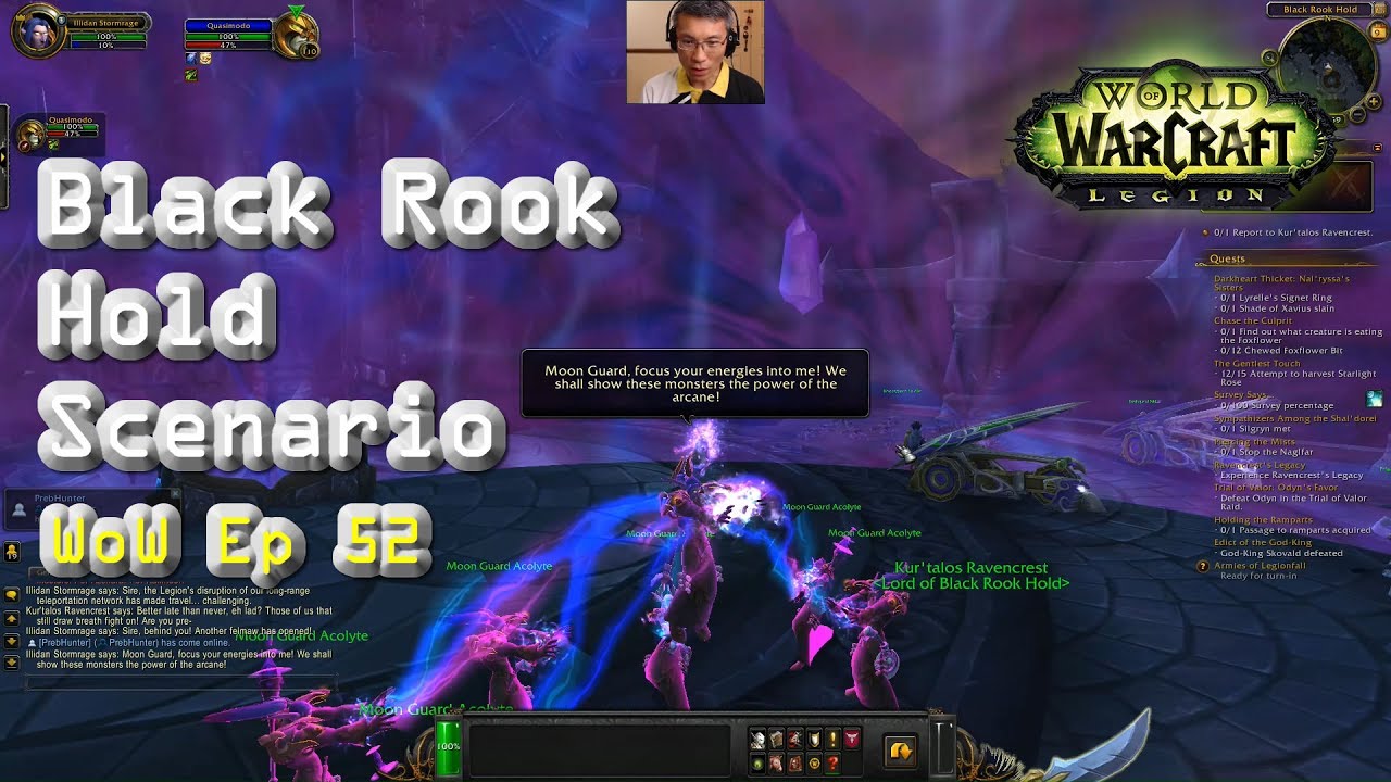 [World of Warcraft] Black Rook Hold: Surrounded by Darkness (Legion ...