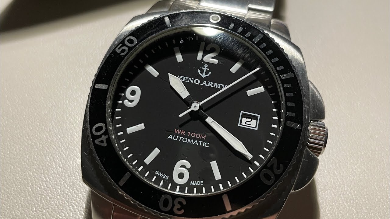Zeno Army Diver 440. Ist das schon Vintage? - YouTube