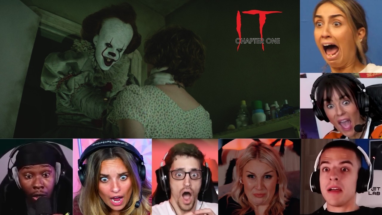 BEST "Pennywise Grabs Beverly Scene" Reactions in IT Chapter One (2017 ...