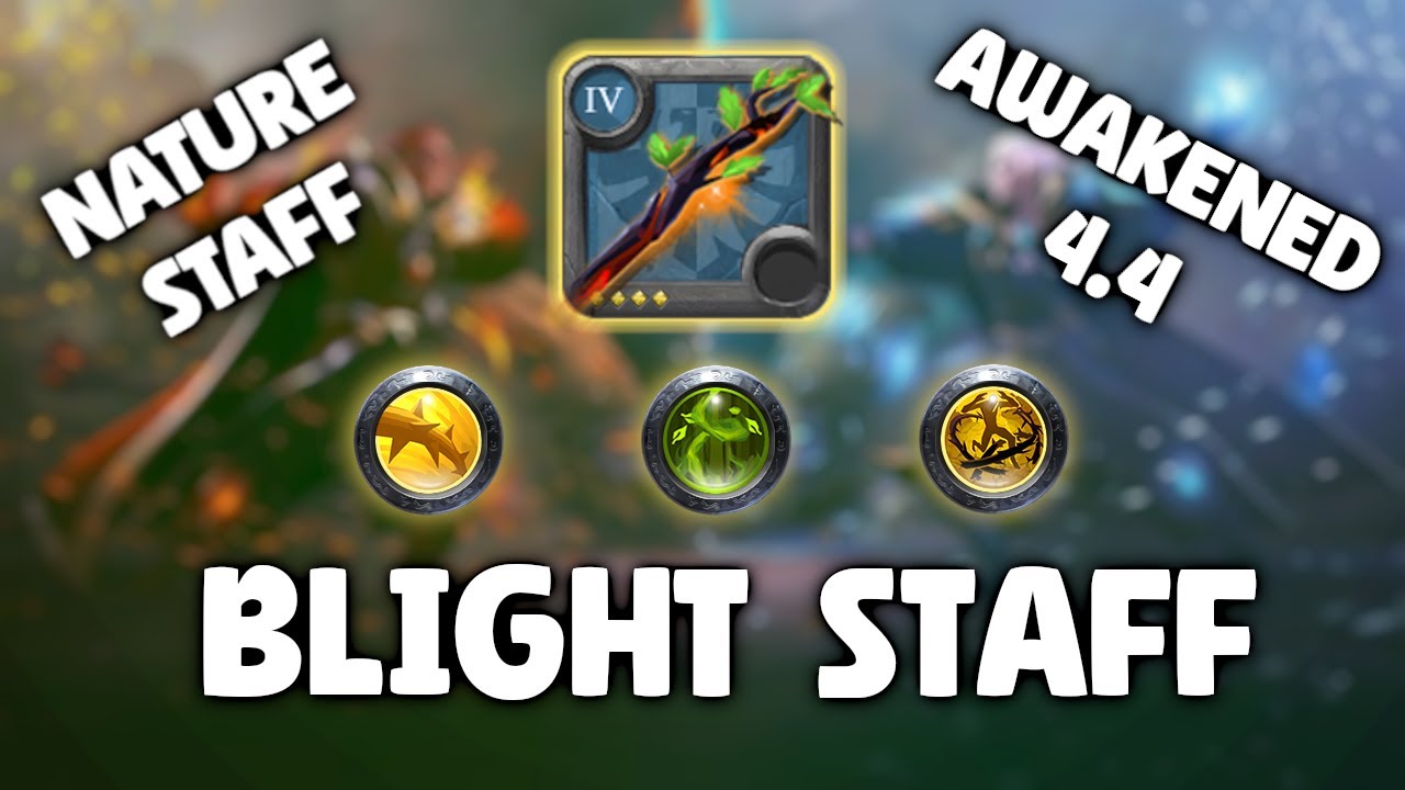 AWAKENED BLIGHT STAFF CDS on Albion Online - YouTube