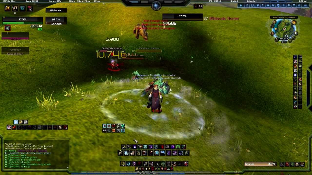 WoW - Tracking // Taming Patrannache // HD Test - YouTube