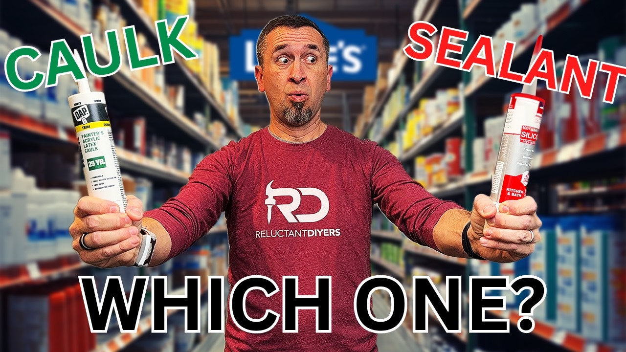 Caulk vs Sealant: WHICH ONE Should You Choose? - YouTube