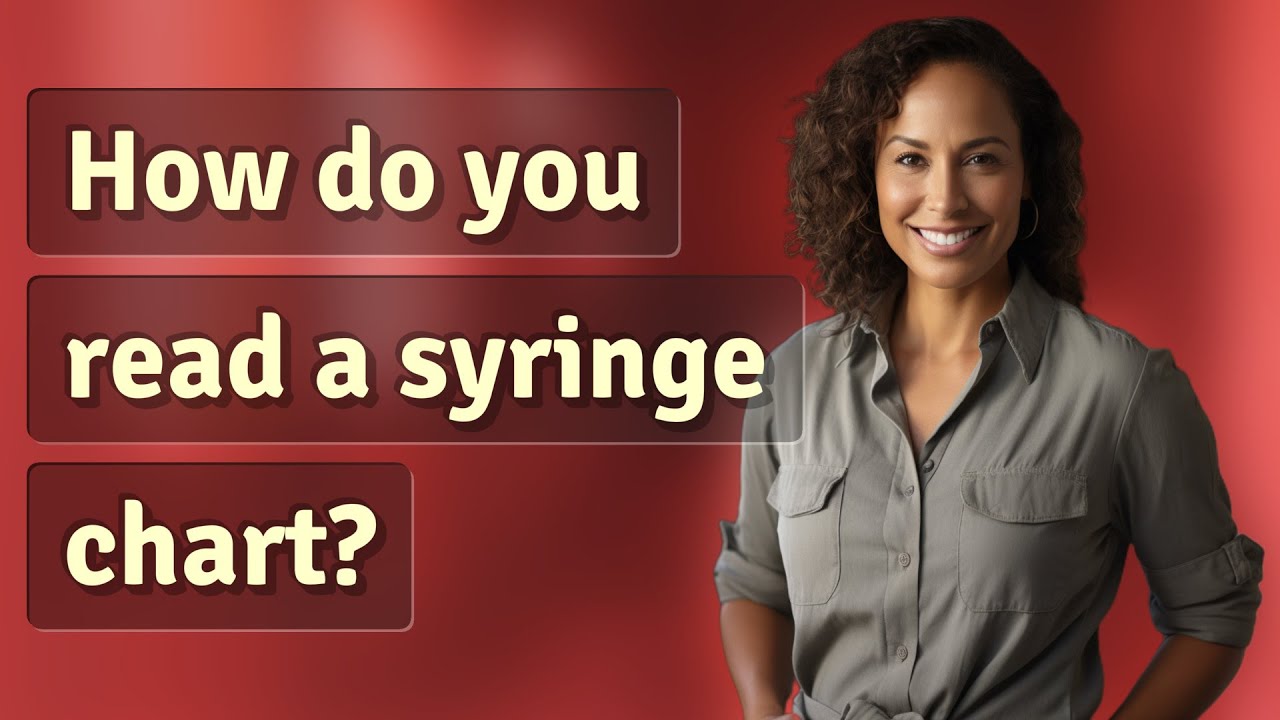 How do you read a syringe chart? - YouTube