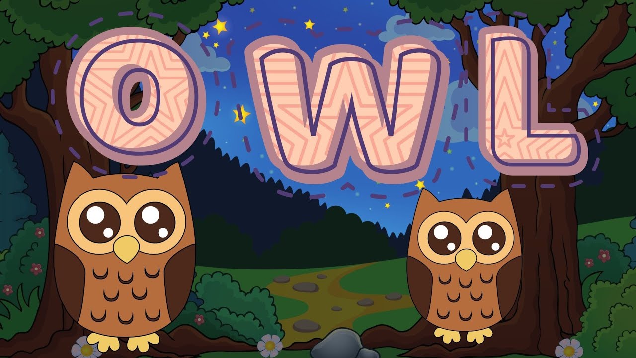 The Wise Owl and the Forest Friends _ Owl Babies Learn to Fly _ Whooo ...