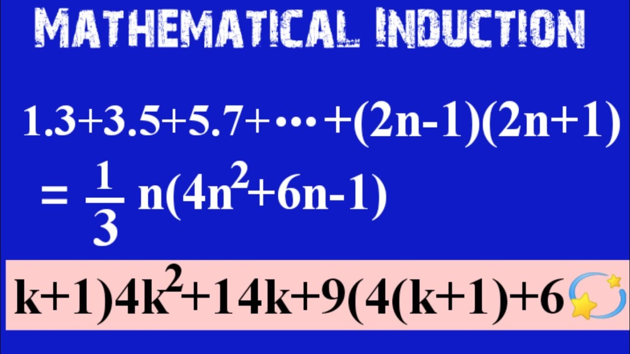 1 3 3 5 5 7 2n 1 2n 1 1 3 n 4n 2 6n 1 MathematicalInduction 1-3-3-5-5-7-2n-1-2n-1-1-3-n-4n-2-6n-1-mathematicalinduction