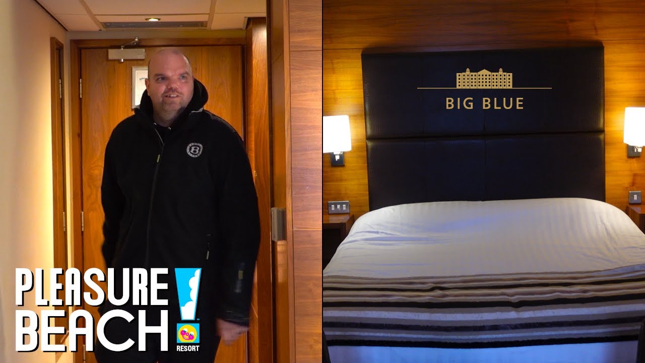 Big Blue Hotel Room Tour & Review | Blackpool Pleasure Beach Resort ...