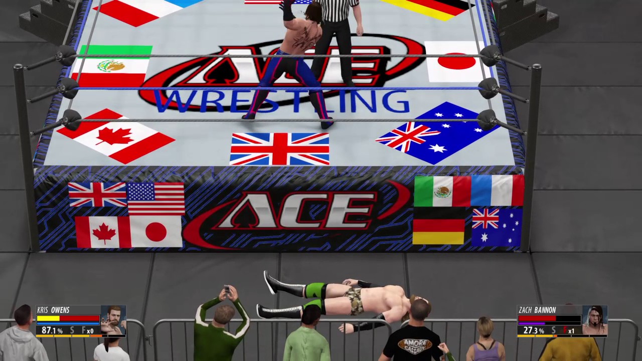 Kris Owens vs Zach Bannon (with background talk) - YouTube