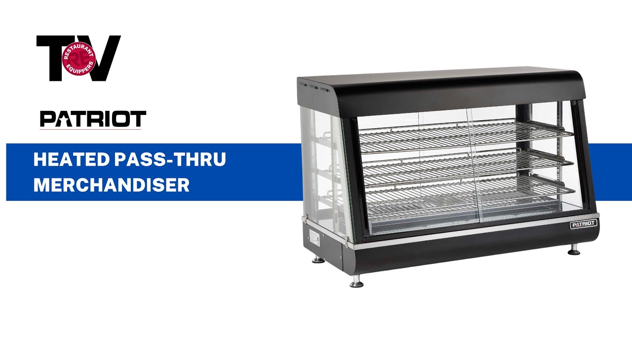Patriot Heated Pass-Thru Merchandiser RB0024 - YouTube