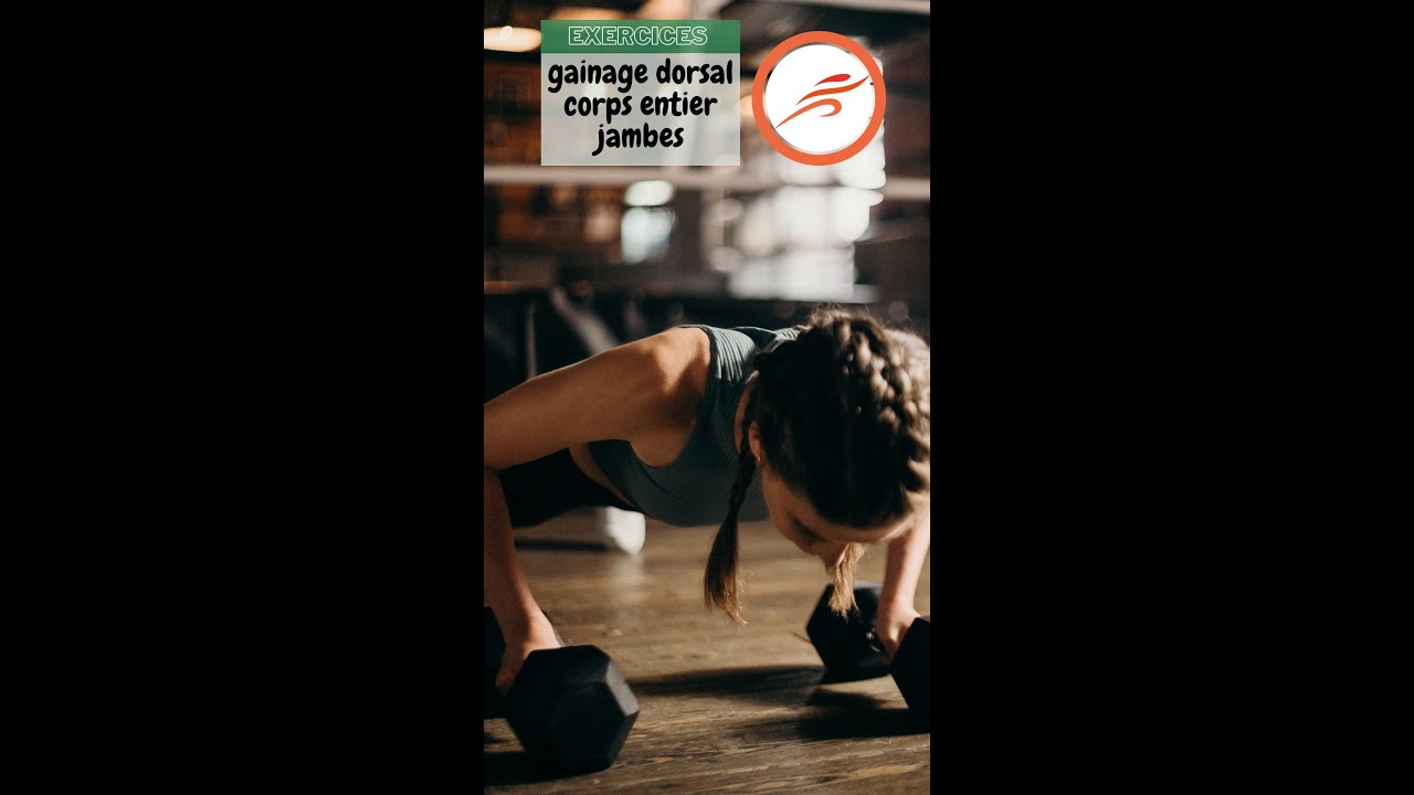 Exercicies pour gainage dorsal corps entier jambes - YouTube