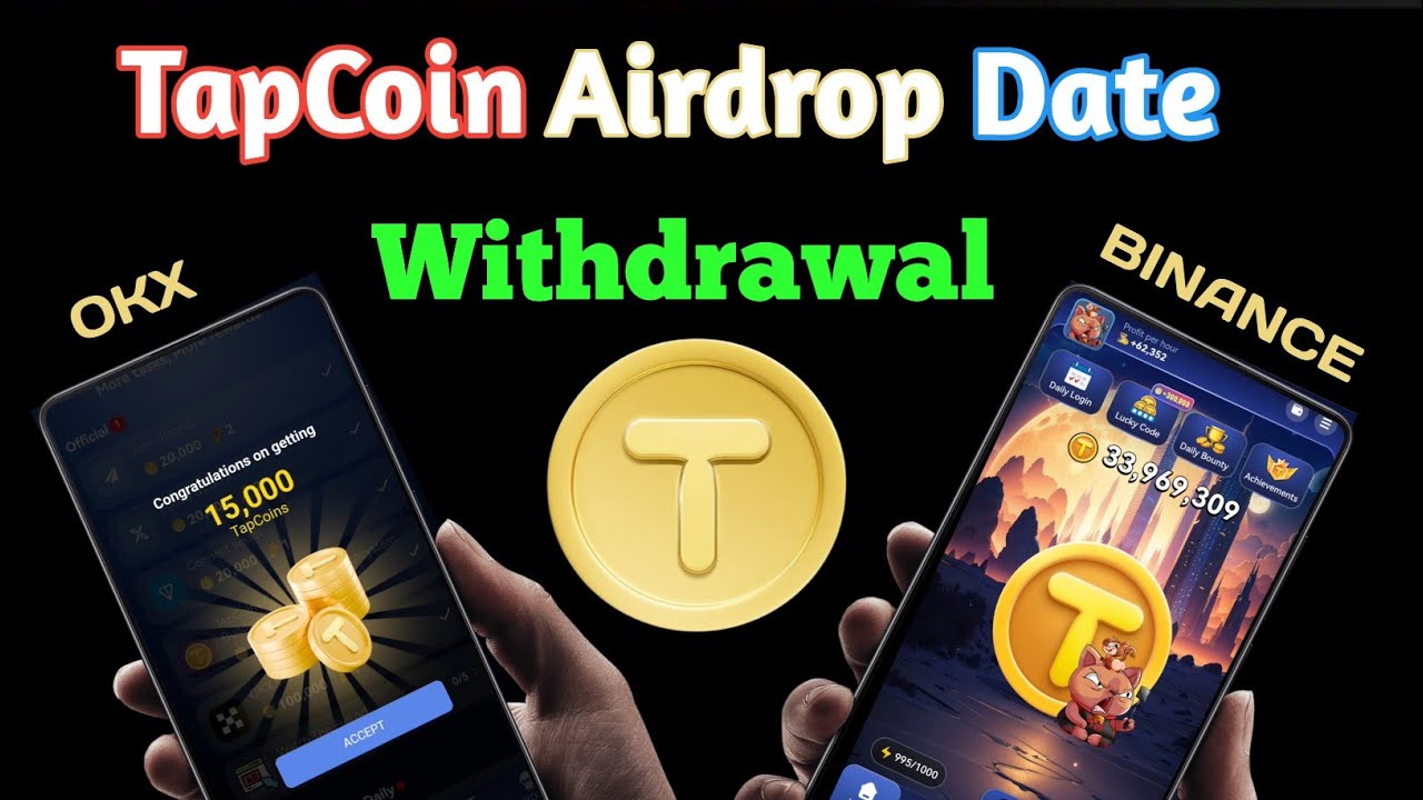 tapcoin airdrop listing || tapcoin bounty today || tapcoin airdrop ...