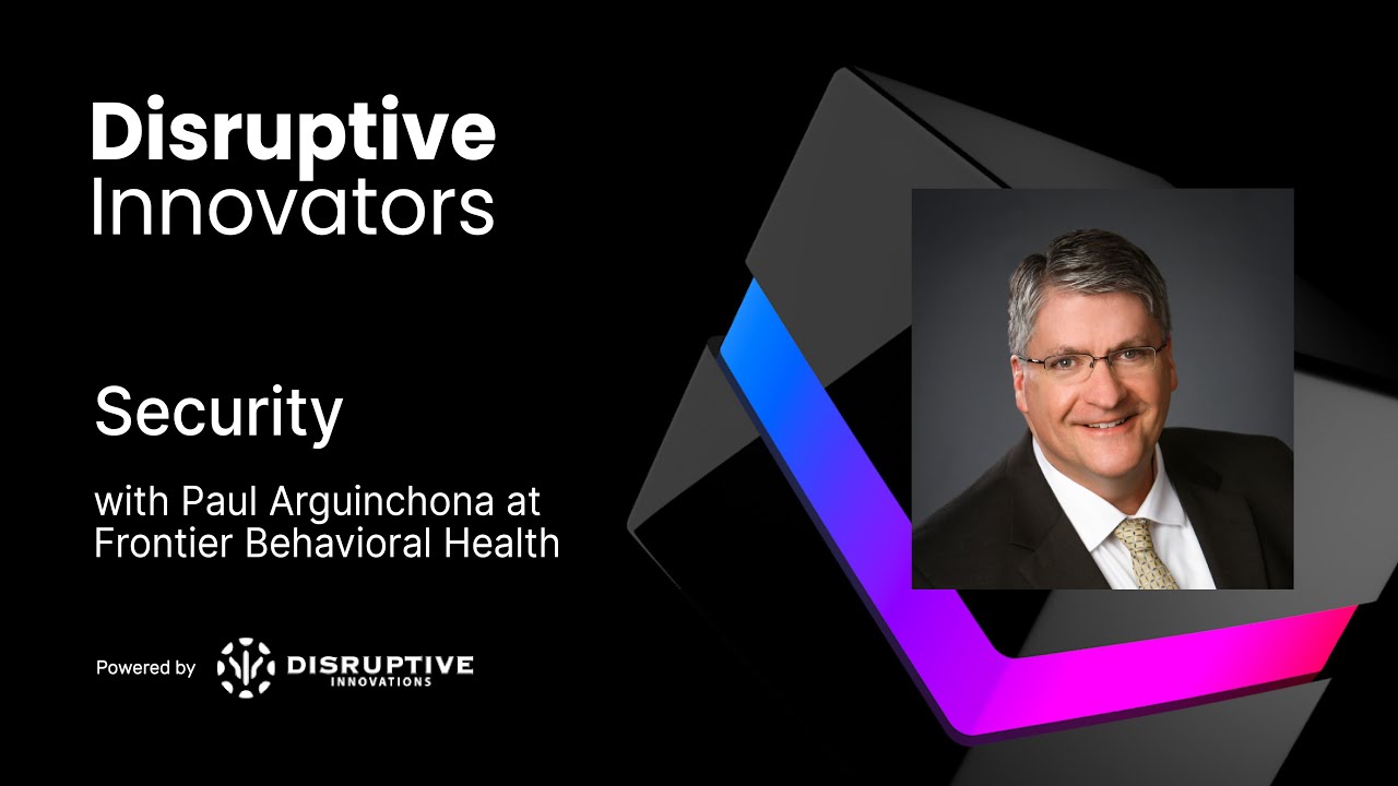 Security with Paul Arguinchona at Frontier Behavioral Health - YouTube