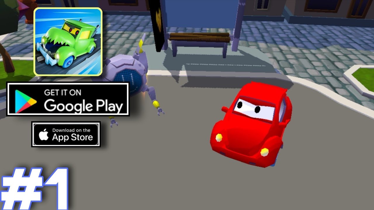 Car Eats Car 3D - Alien Racing ( Early Access ) - Gameplay Part 1 ...