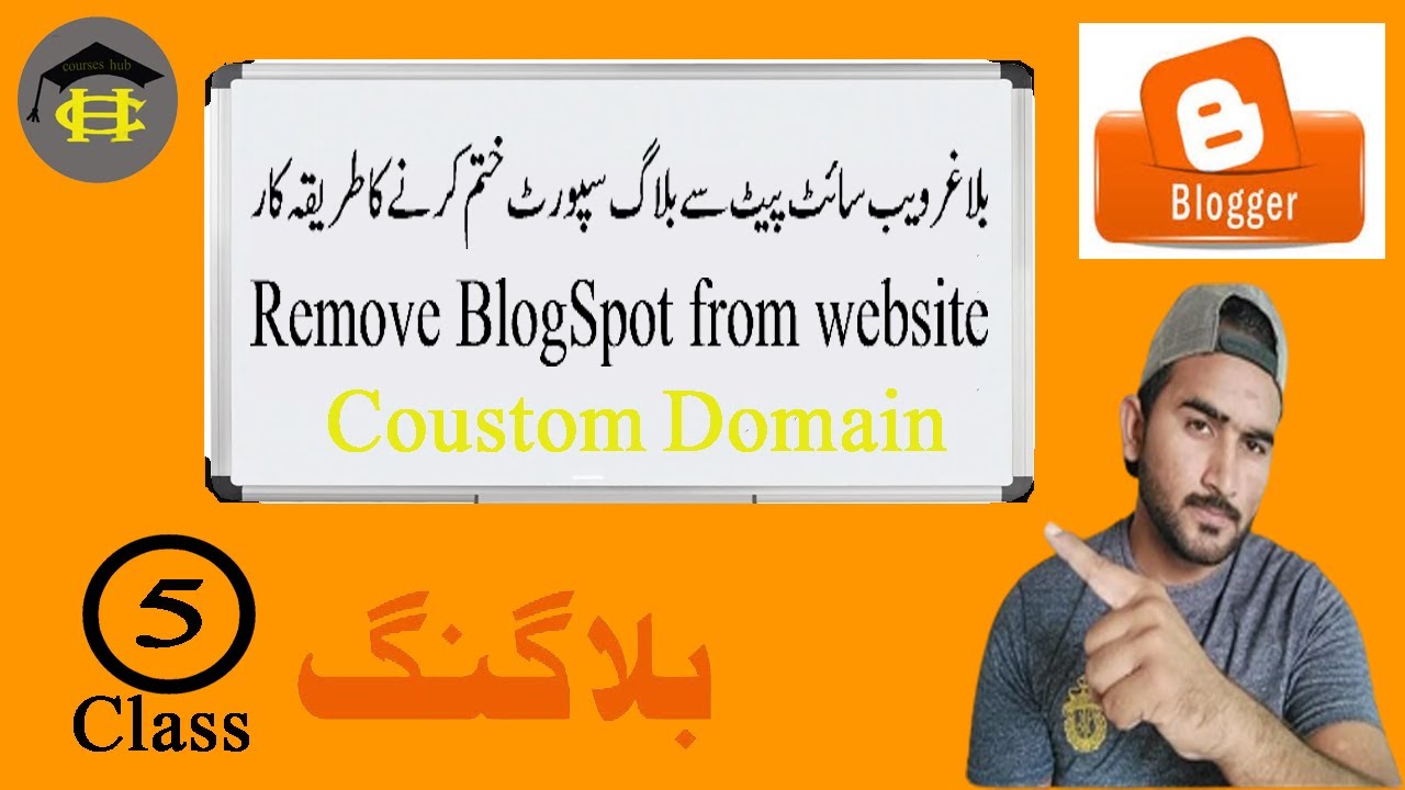 How To Remove Blogspot From Blogger Website How To Add Custom Domain In Blogger Blogger