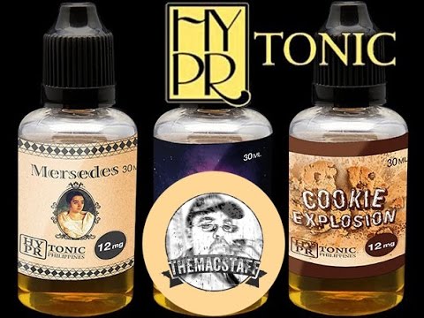 Revue Liquides Hyprtonic Mercedes et Cookie - YouTube