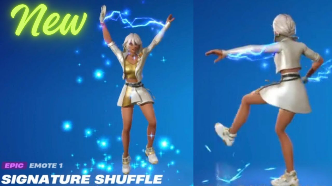 Fortnite Emote - Signature Shuffle Showcase EMOTE | SIGNATURE SHUFFLE ...