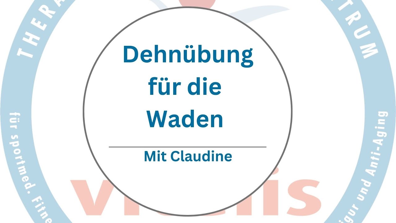 Dehnübung für die Wade - YouTube