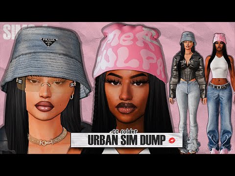Urban Sim Dump 136 💖 + CC Folder & Sims Download | Sims 4 Create a Sim ...