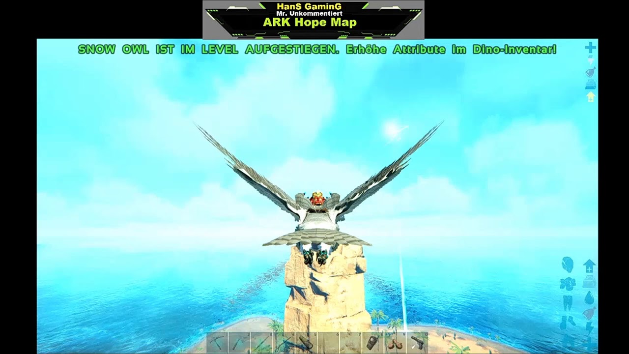 Ark Hope Map ~ 32 Partner Snow Owl Zähmen - YouTube