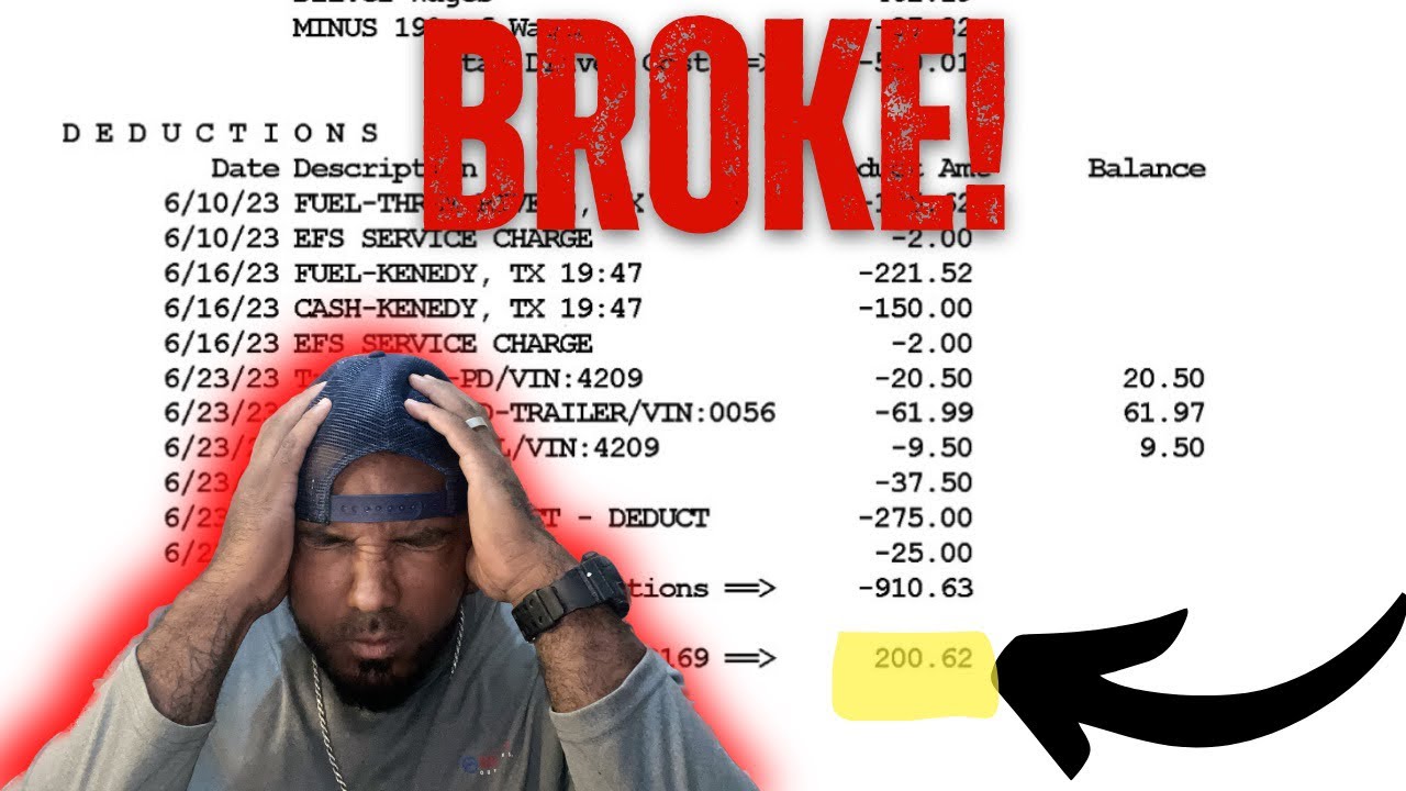 How Much Money I Made As A Owner Operator (Settlement Breakdown) - YouTube