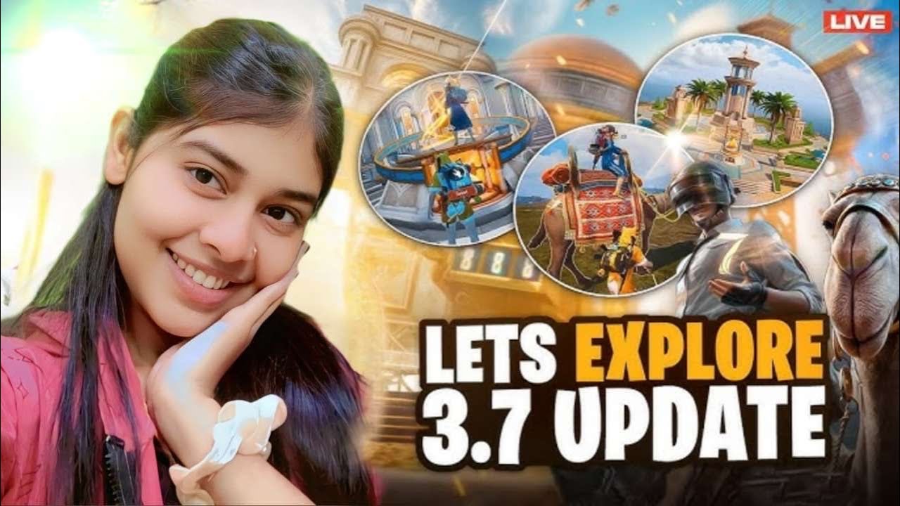 3.7 update bgmi live Bgmi Girl gamer Girl live streamer #bgmi#teamcode# ...