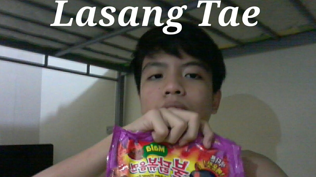 Lasang Tae | Spicy Noodle Challenge - YouTube