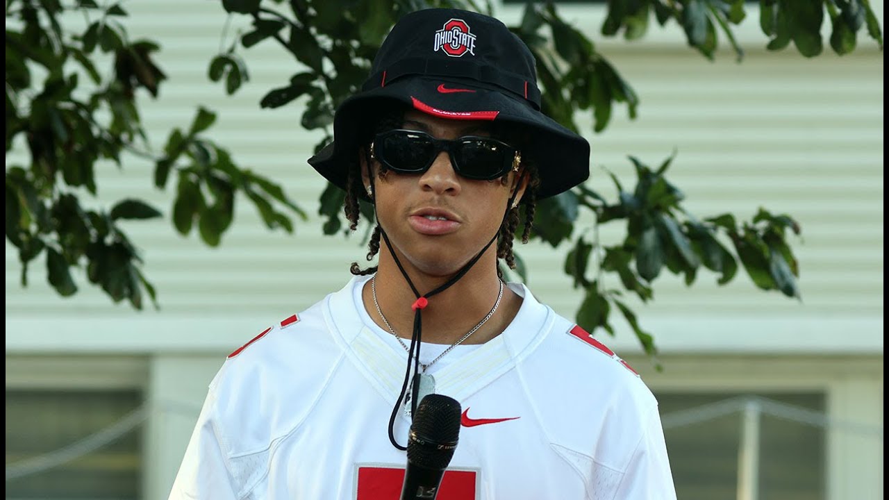 Newest Buckeye Aaron Scott goes into his decision for Ohio State - YouTube