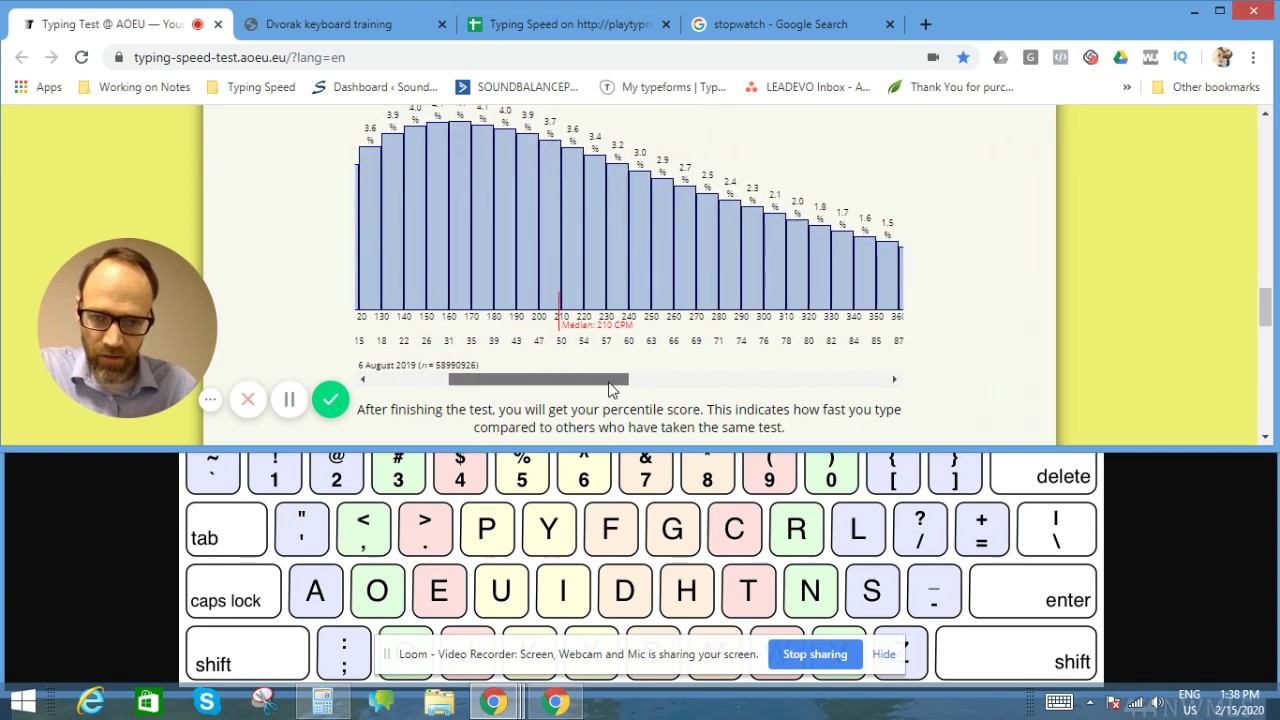 Is Dvorak Keyboard Layout Faster Than Qwerty? Video #6 - Day 37 (After ...