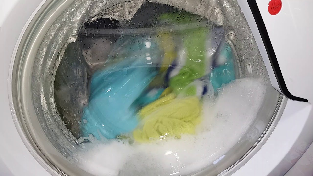 Hoover daily 59min unusual deep rinse - YouTube