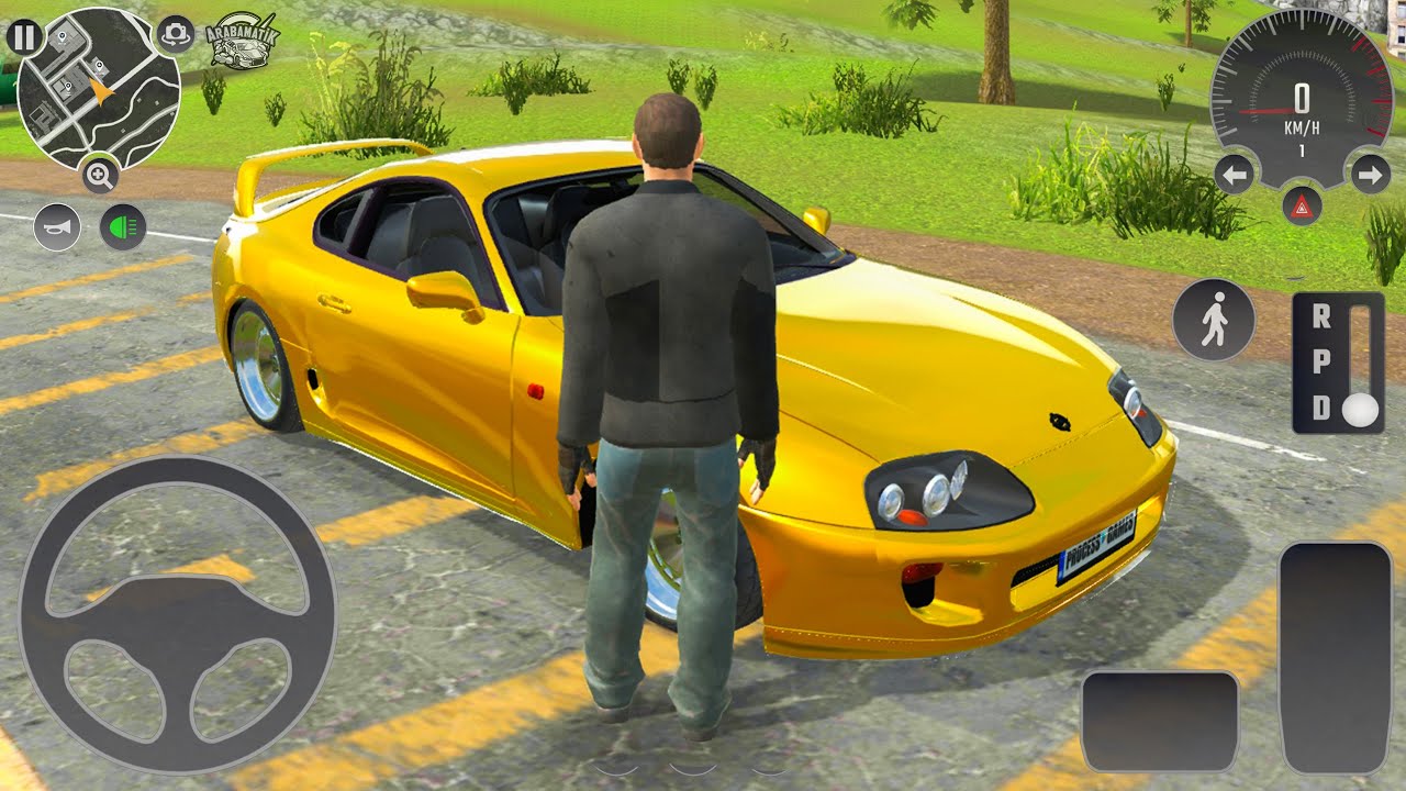 Toyota Supra Sürüş Drift Oyunu - Supra Drift Simulator - Android ...