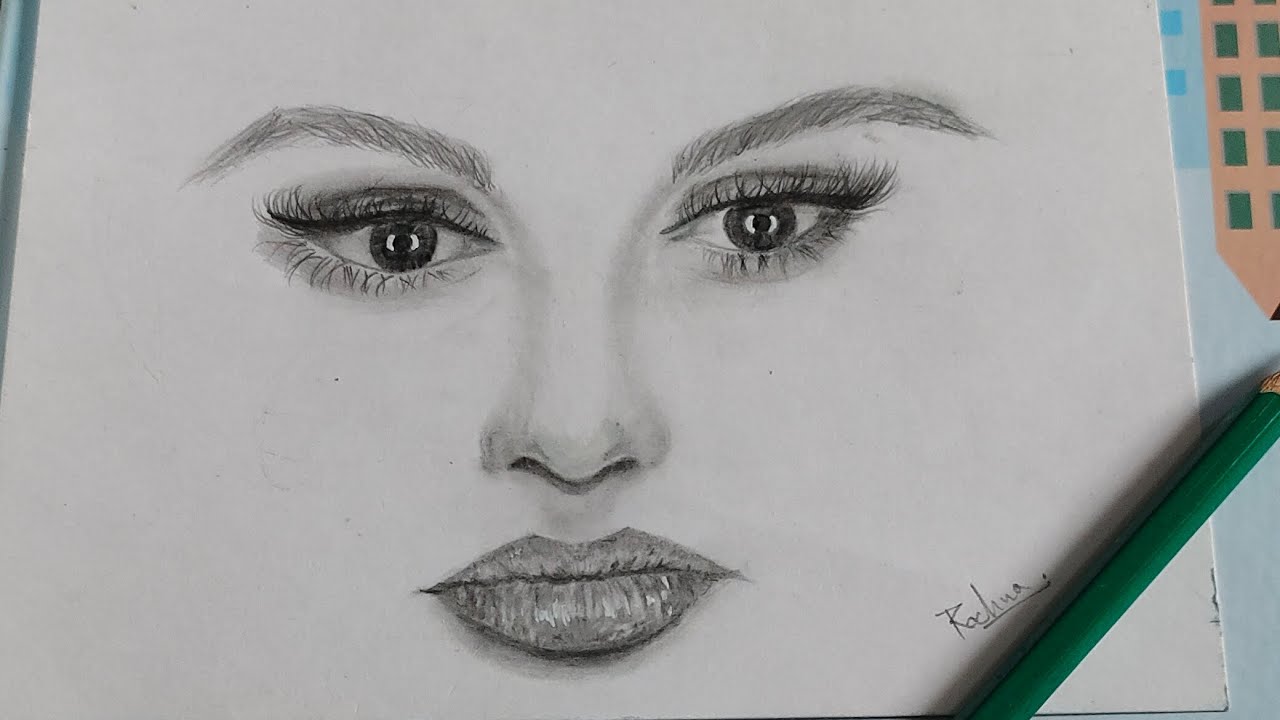 #face shading with graphite pencil step by step#girl face shading - YouTube