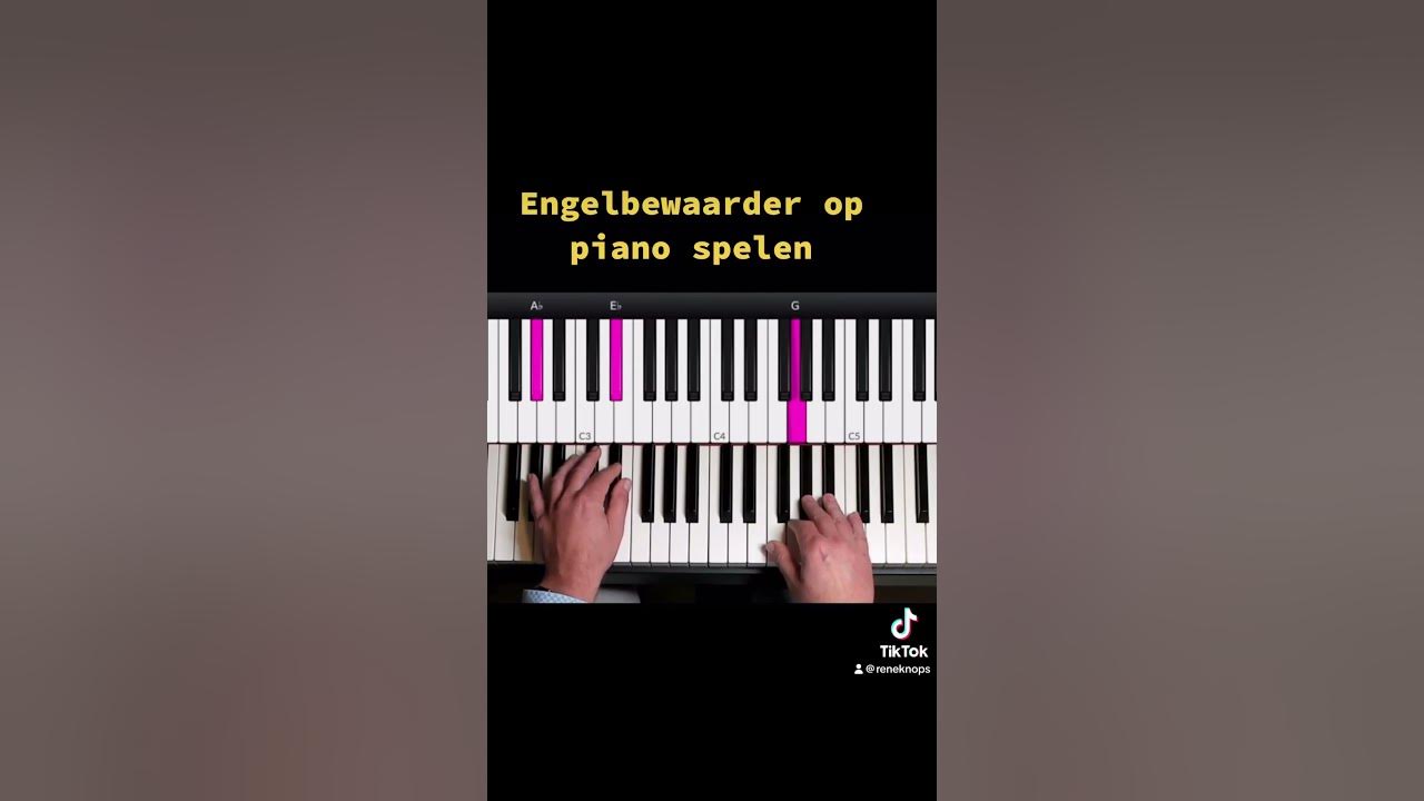 Engelbewaarder 😇Leren op piano of keyboard - YouTube