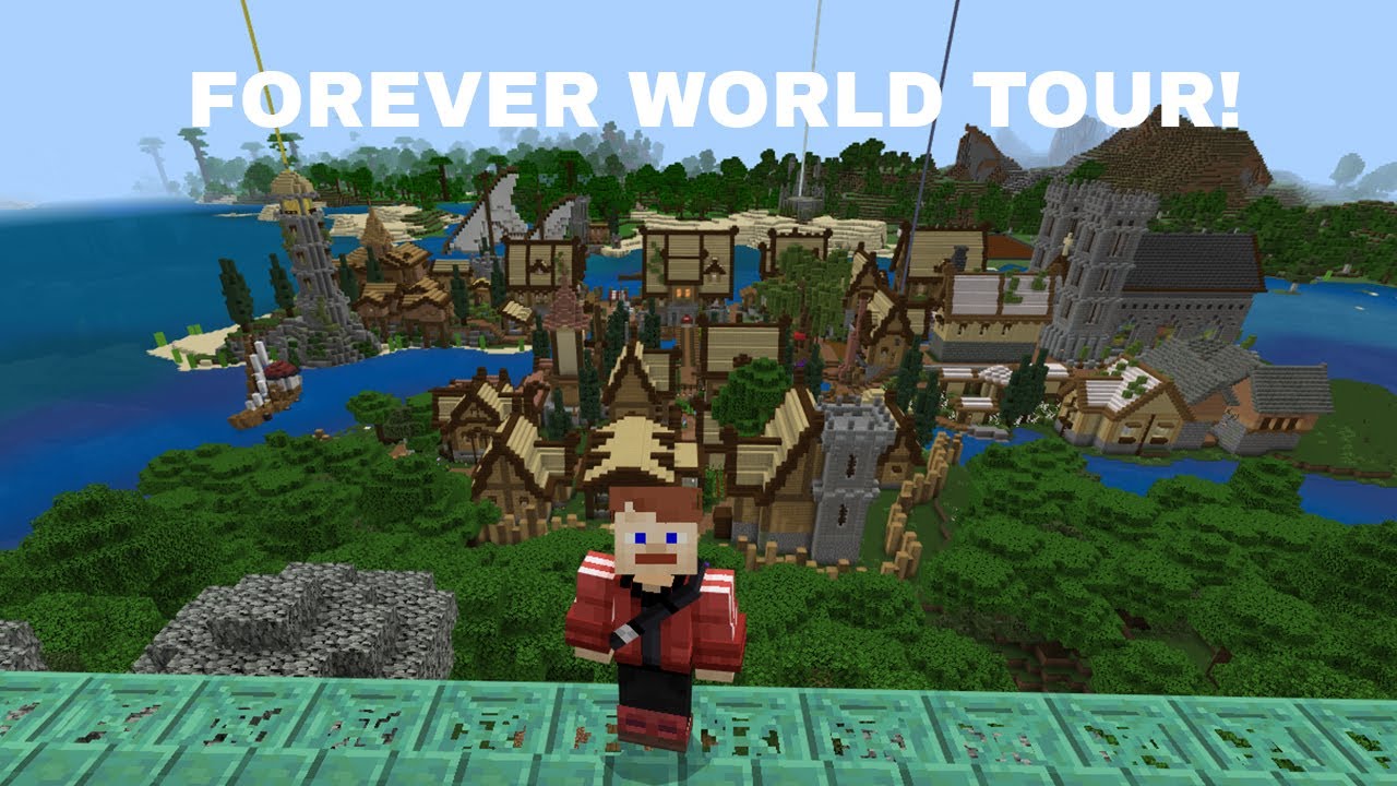 My Minecraft Forever World Tour - YouTube