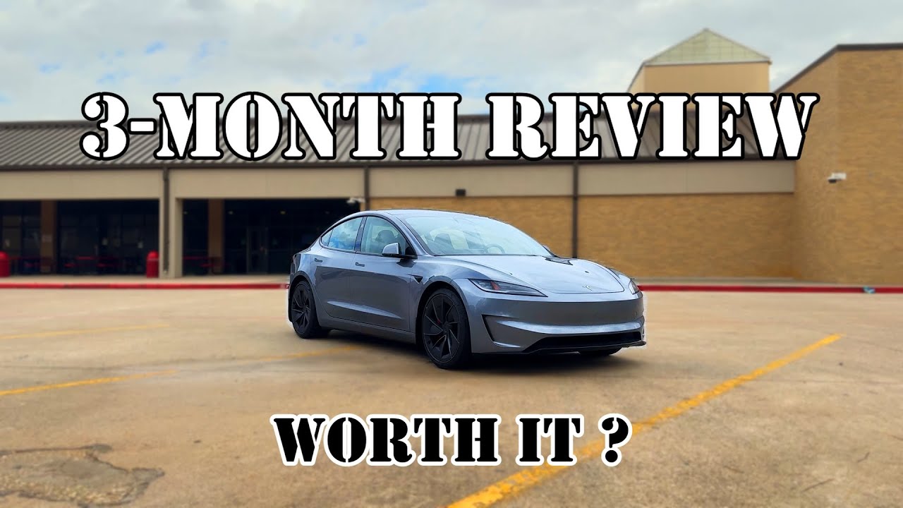 New 2024 Tesla Model 3 Performance 3-month Review - Should You Buy It ...
