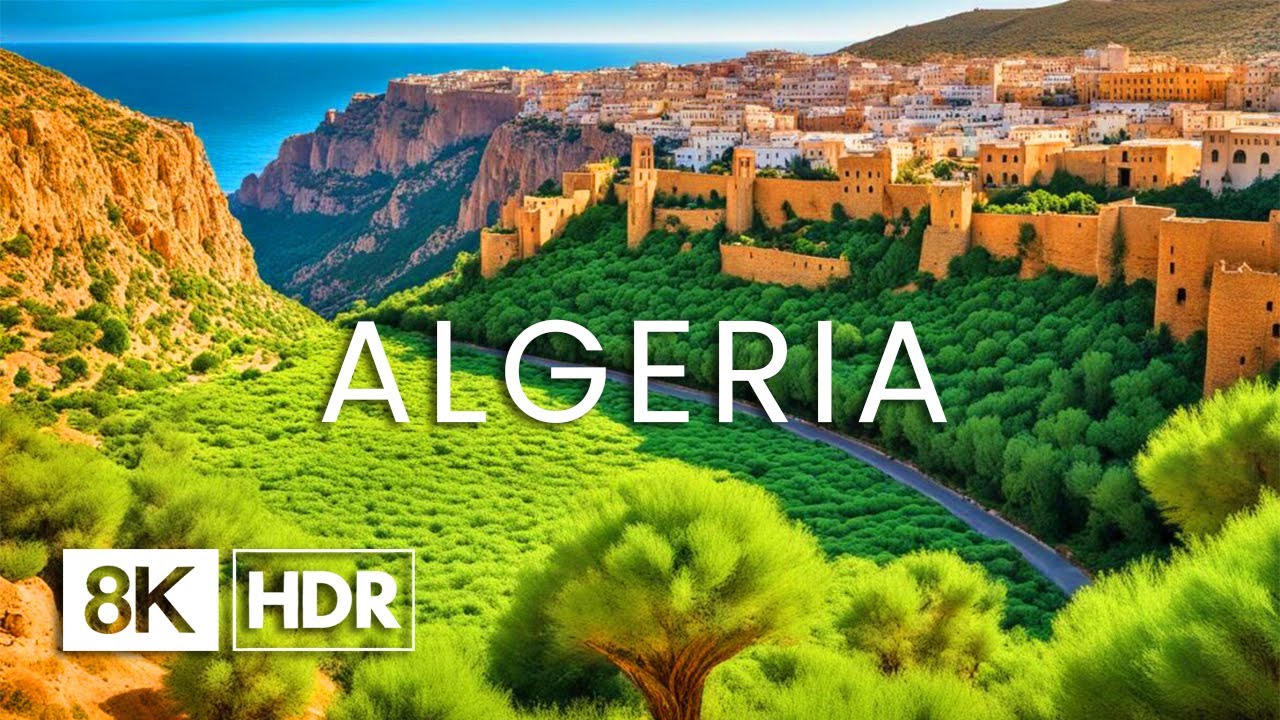 ALGERIA • 8K Relaxation Video • Relaxing Music • Nature 8K Video ...
