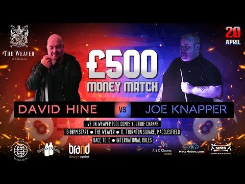 David Hine vs Joe Knapper - £500 Money Match - YouTube