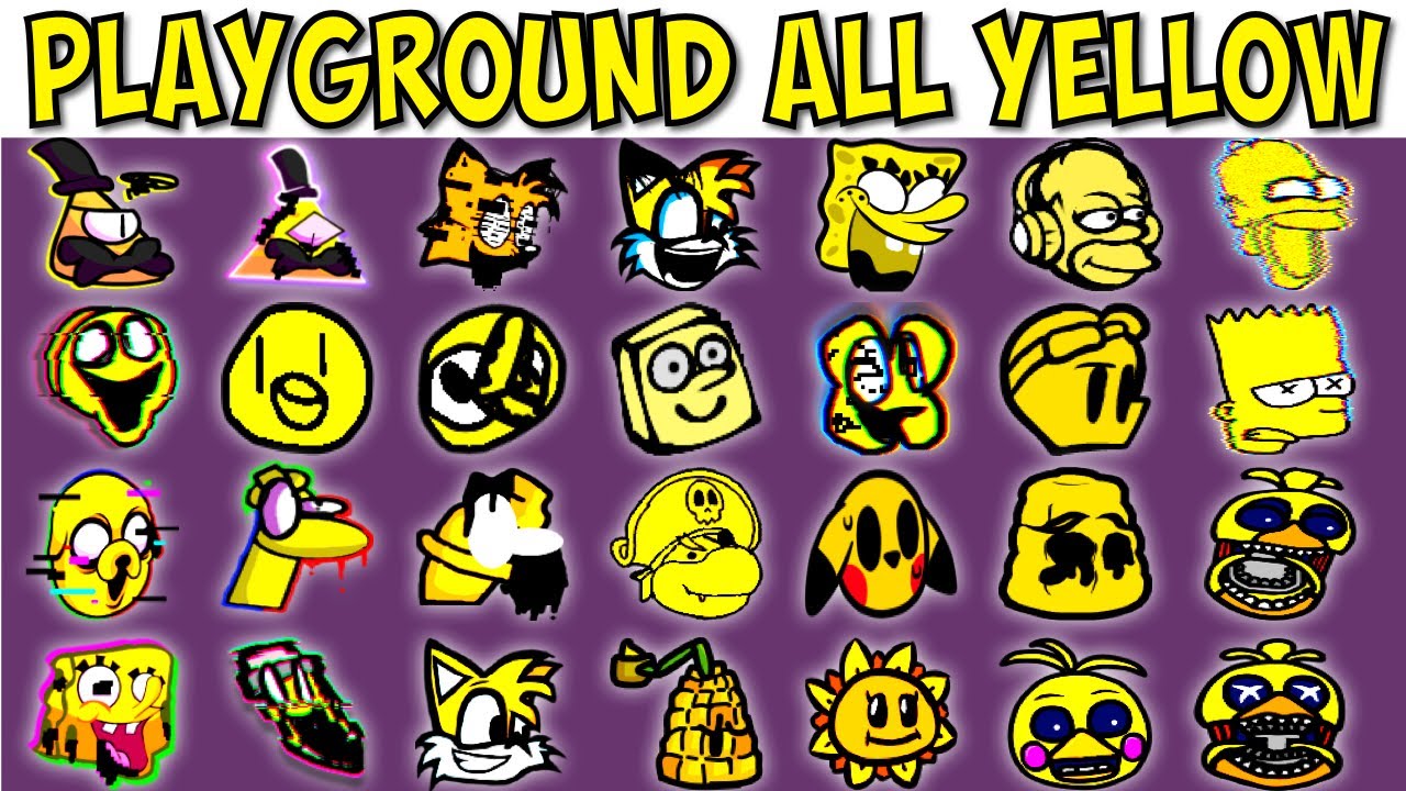 FNF Character Test | Gameplay VS My Playground | ALL Yellow Test - YouTube