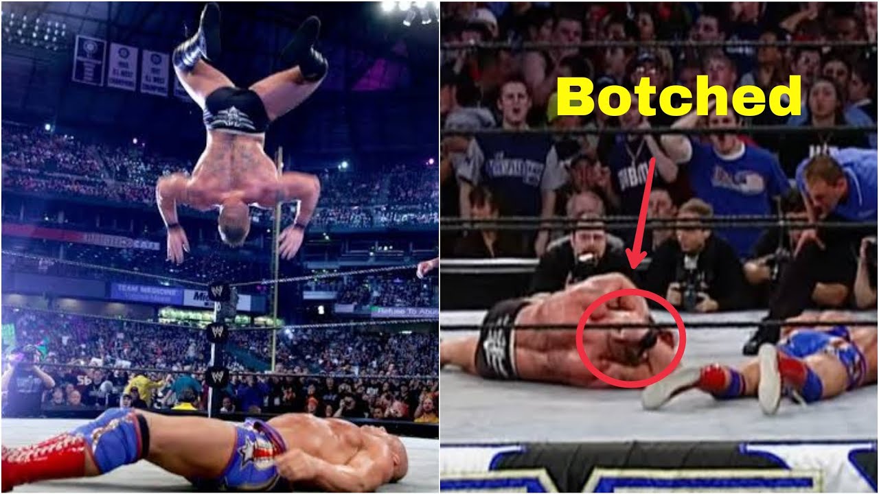 WWE Superstars जिन्होने अपने Finisher को ही Botch कर दिया|WWE Superstar ...