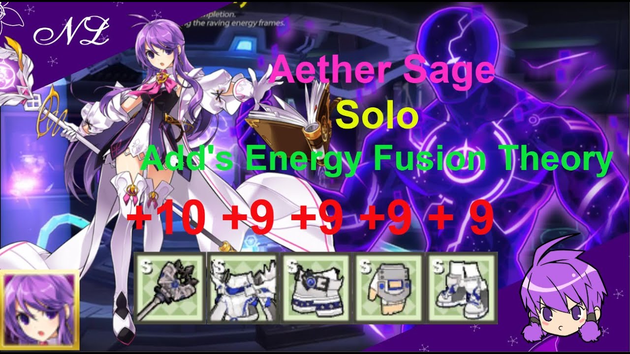 Elsword - Aisha (3rd): Aether Sage - Solo - Add's Energy Fusion Theory ...