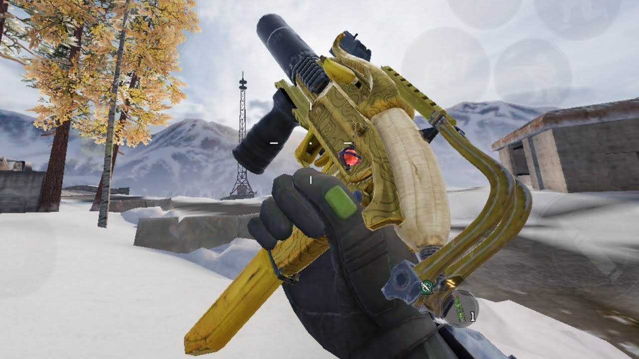 the banana gun is overpowered in codm - YouTube