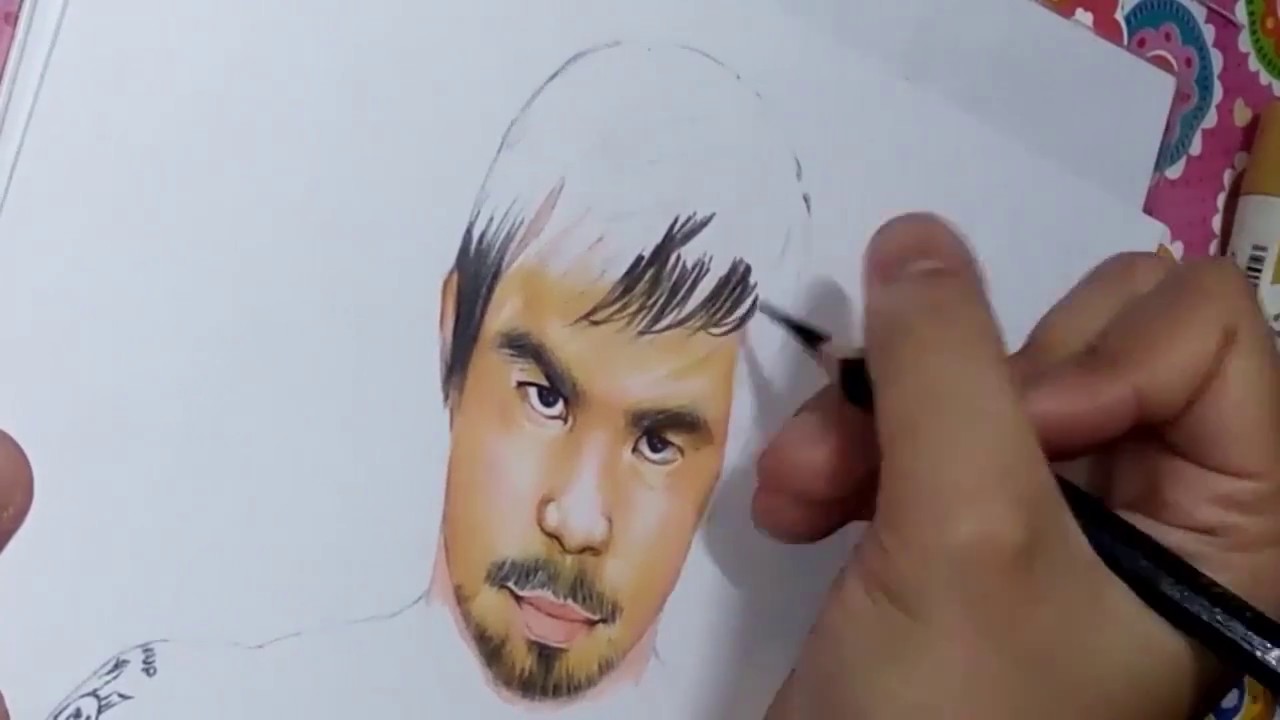Manny "Pacman" Pacquiao [Speed Drawing] |DJJV - YouTube
