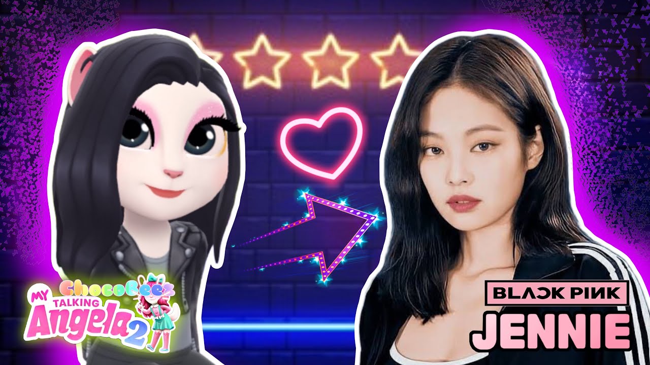 Level 367 - My Talking Angela 2 | Angela as BLACKPINK JENNIE | Frosty ...