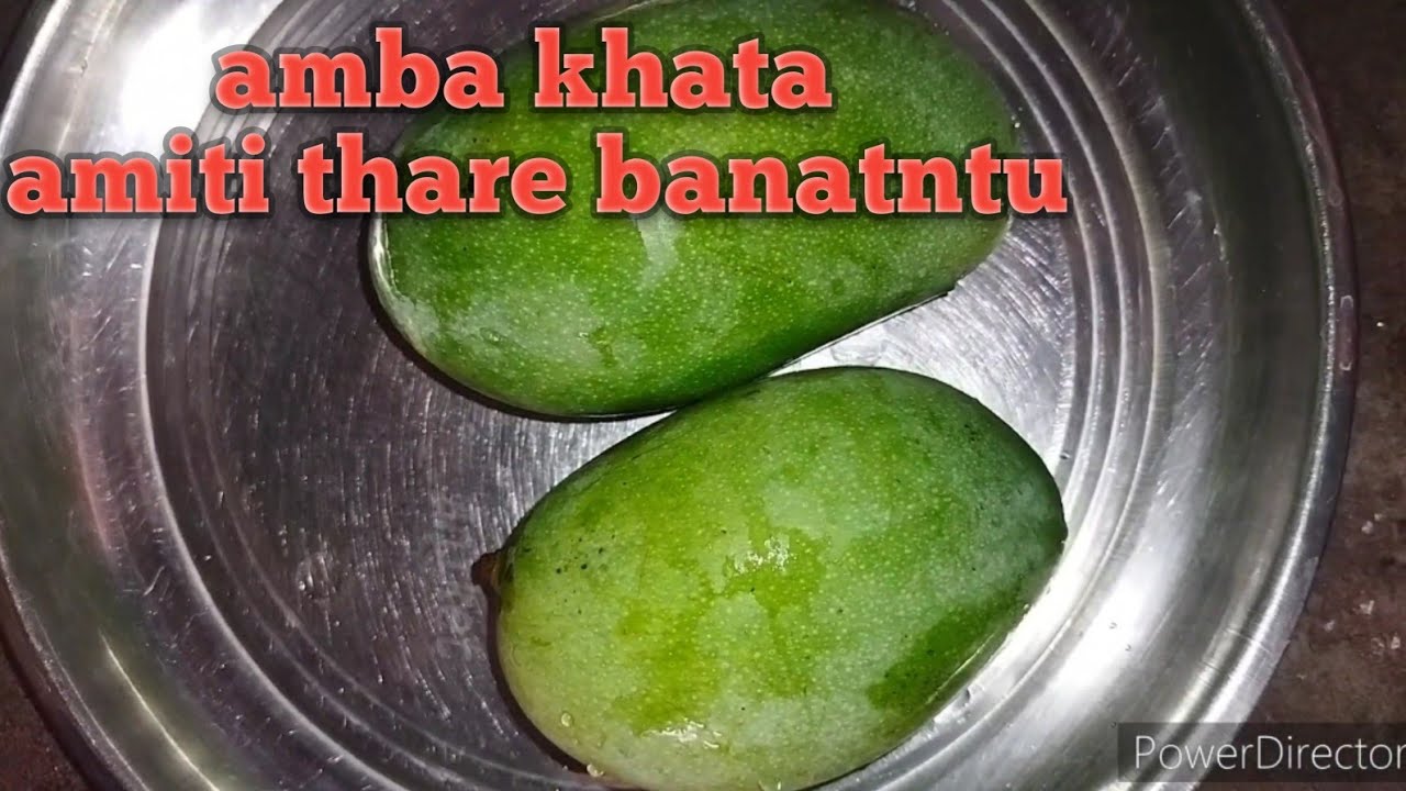 amba khata recipe || kancha amba || taste recipe|| odia - YouTube