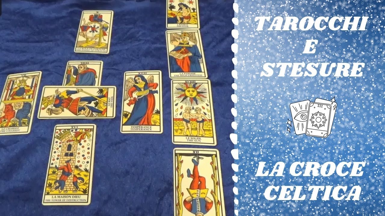 TAROCCHI E STESURE - LA CROCE CELTICA - YouTube