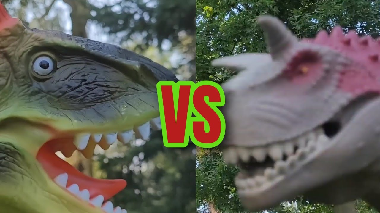 Dino Battles: EP 3 - Xenopotaurus VS Carnotaurus (BLOOD WARNING) - YouTube